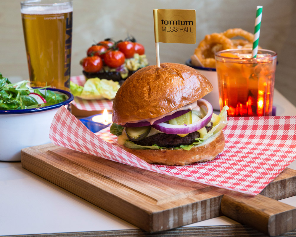 Mess Hall Burger Bar In London Mess Hall Burger Bar In London